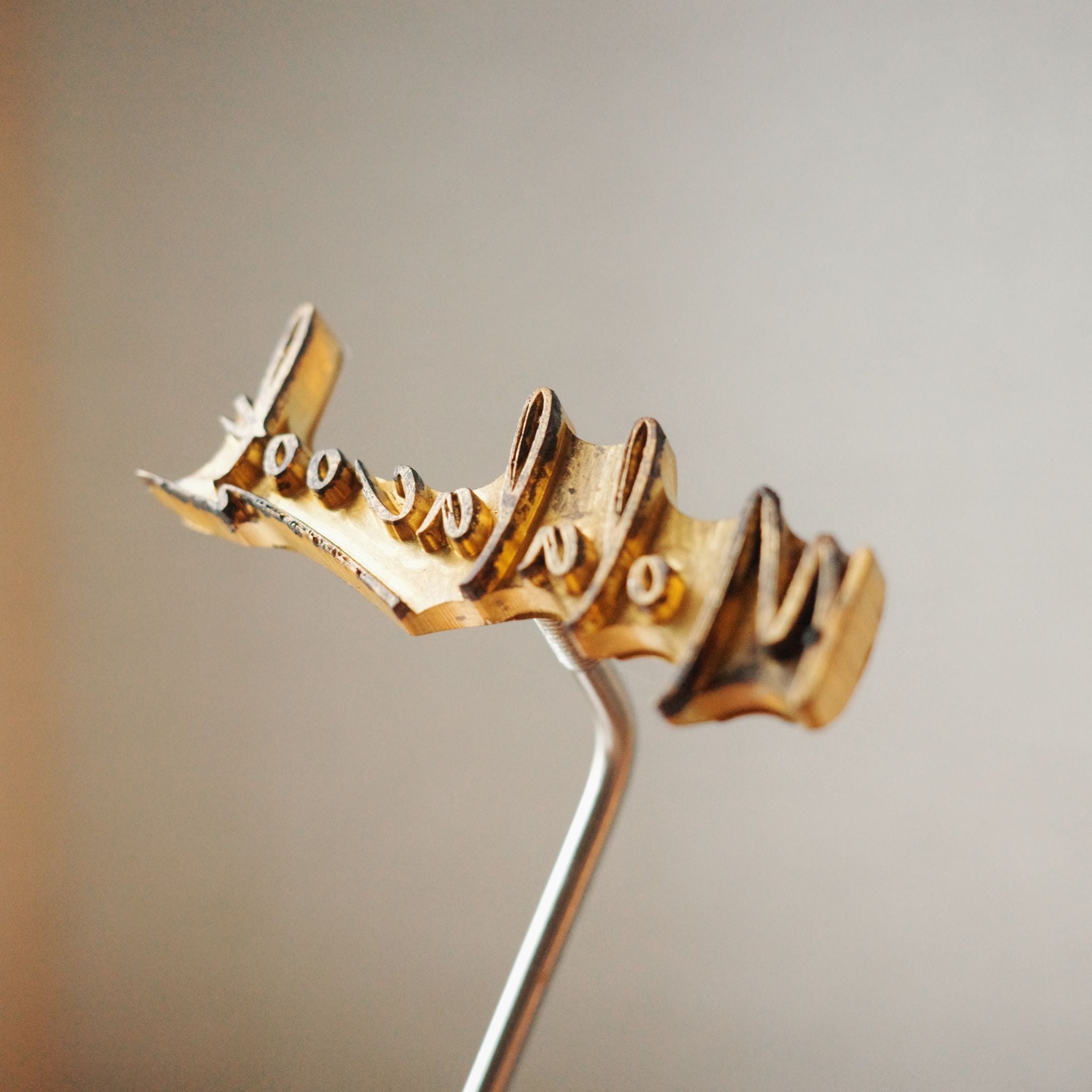 Custom Iron Cake Logo Stamp – MolalaCook